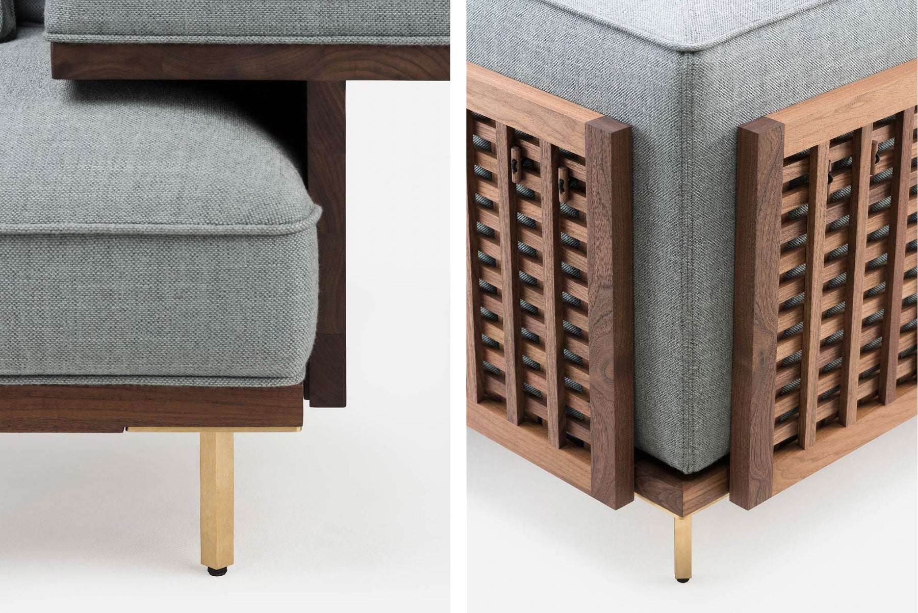 BELLE REEVE SOFA - LONG SOFA WITH ONE ARM + FLAT ARMREST – De La Espada USA